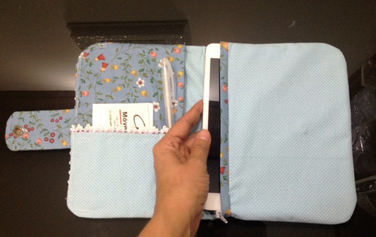 Tutorial, DIY, Passo à Passo Porta Tablet ou IPad com Bolso ...
